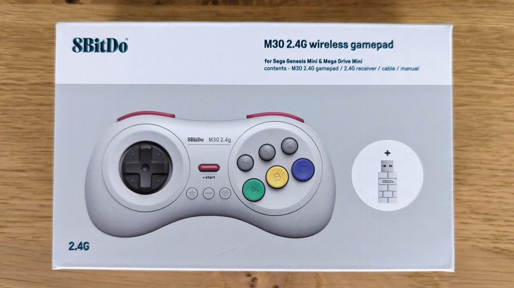 8BitDo M30 2.4Ghz Controller - Für Mega Drive Mini/Switch/PC (Neu und originalverpackt) in ...