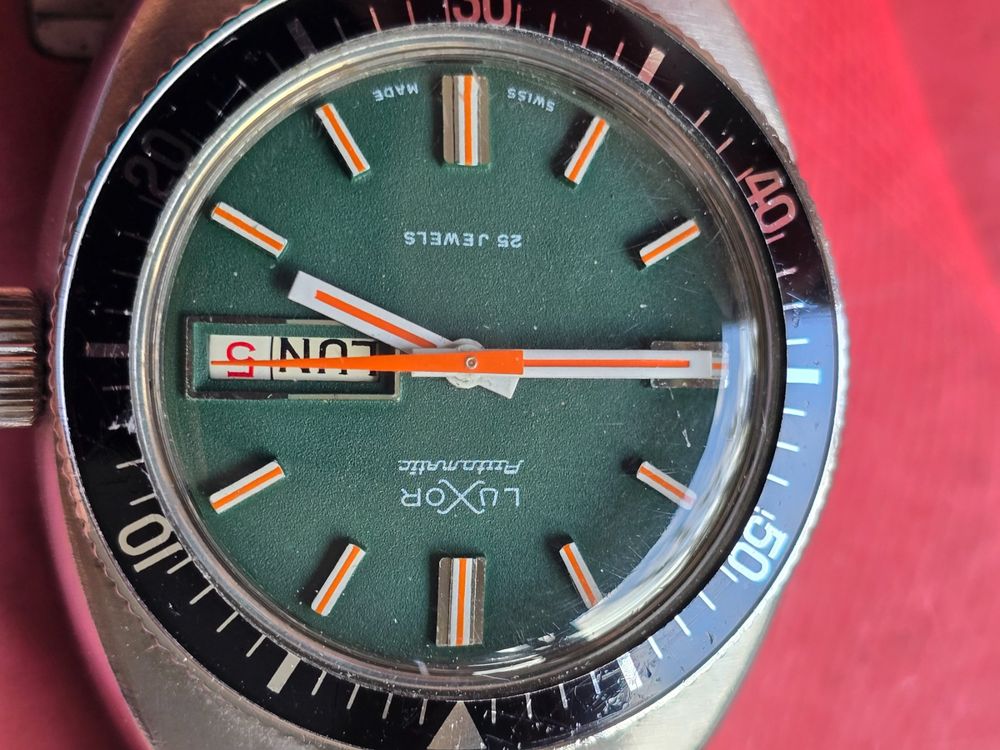 321 Luxor (ex Omega) Automat Taucher wunderschoen (Gebraucht) in Muri ...