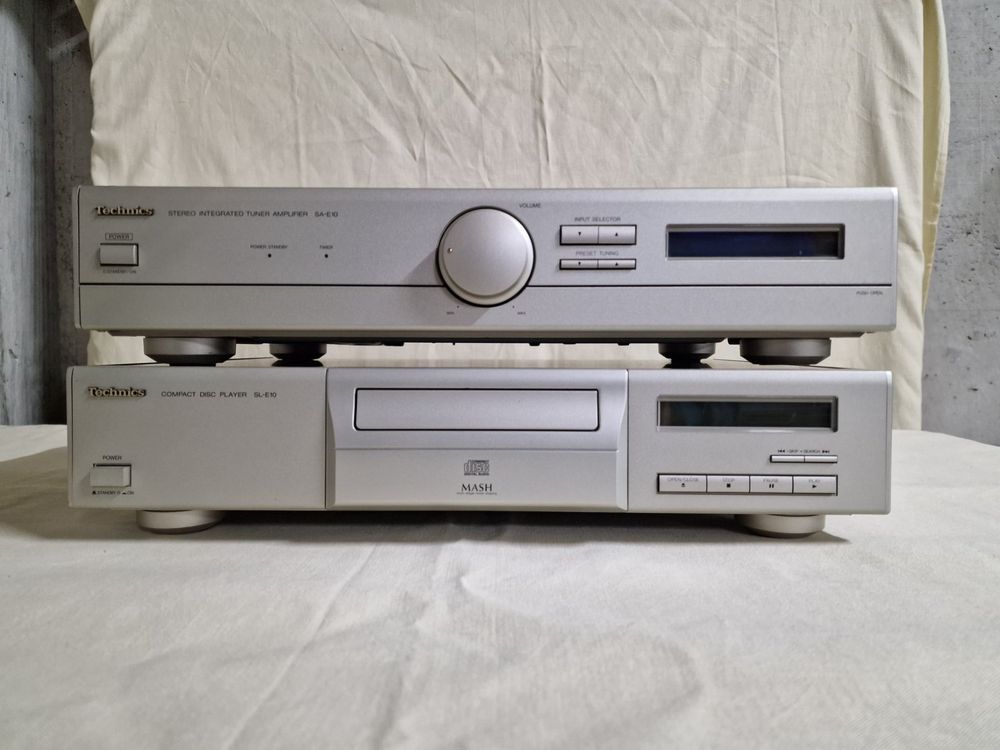 Technics SA-E10 Receiver und CD Player SL-E10 (Gebraucht) in Dierikon für CHF 120 – nur Abholung ...