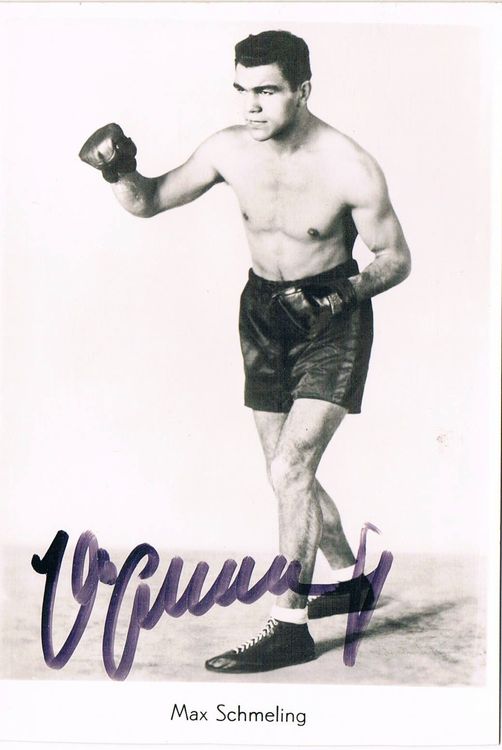 Max Schmeling 1906-2005 Autogramm signiert Foto 9x14cm (Gebraucht) in Bischofszell für CHF 22.5 ...