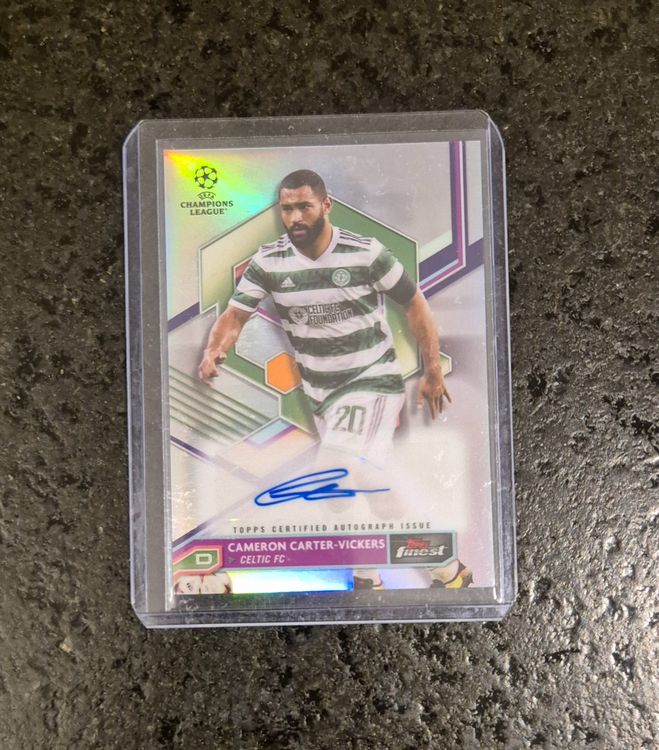 Cameron Carter-Vickers Autogramm - Celtic - Topps (Neu (gemäss ...