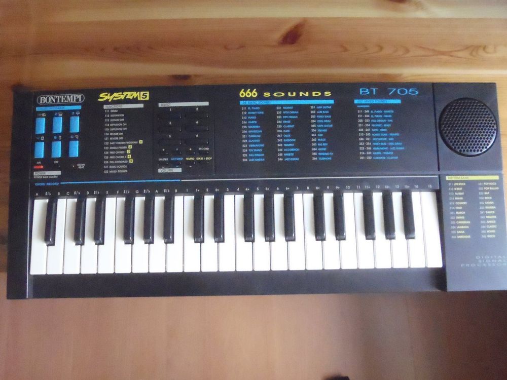 Keyboard Bontemi BT 705 (Gebraucht) in für CHF 25 – mit Lieferung auf Ricardo kaufen