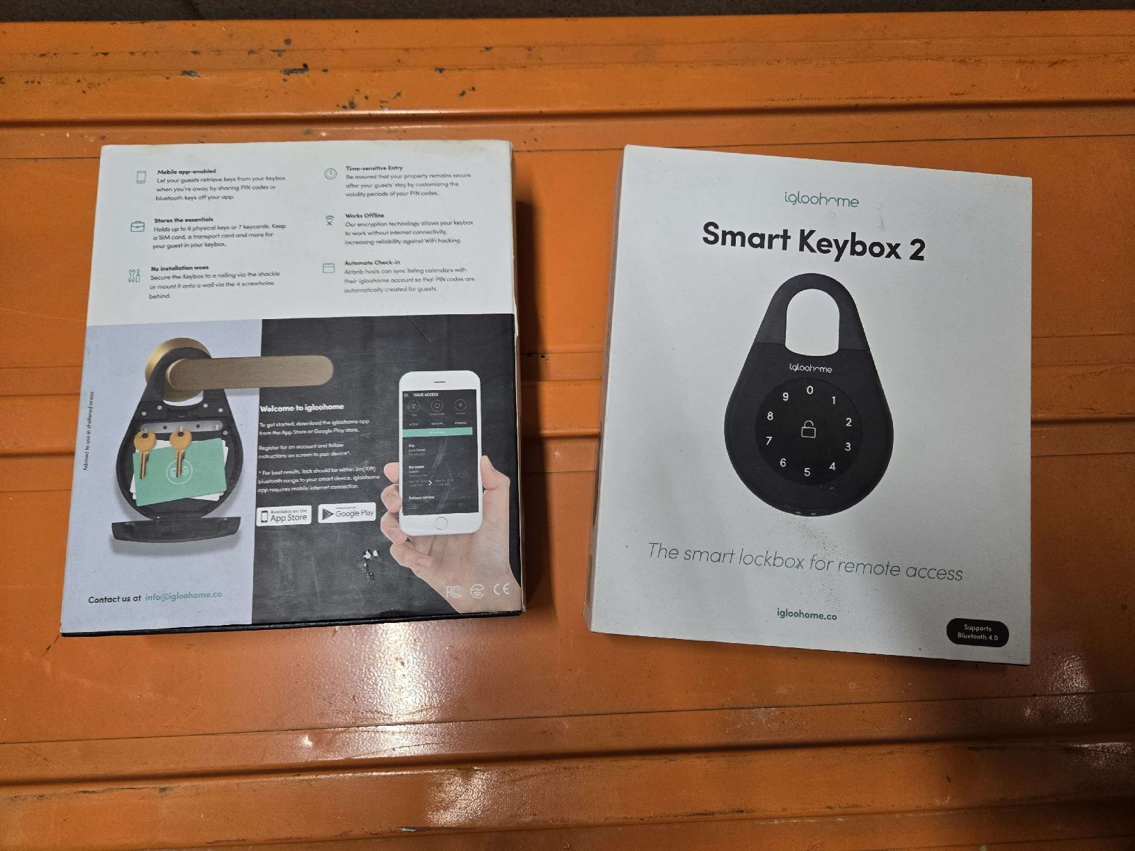 Igloohome Smart Keybox 2 - Schlüssel sicher aufbewahren (Neu und originalverpackt) in Gutenburg ...