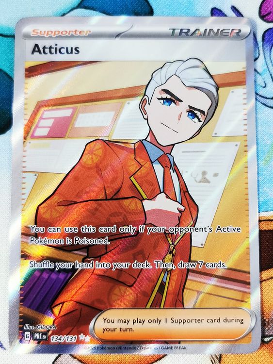 Pokémon Atticus 134/131 Prismatic Evolutions EN (Neu (gemäss ...
