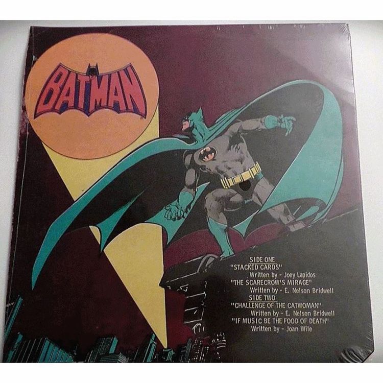 BATMAN DARK KNIGHT RARE VINTAGE VINYL LP POWER RECORD 1975 (Neu (gemäss ...