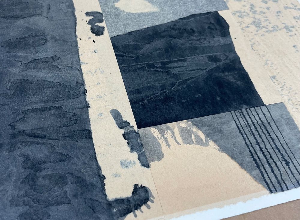 Interessante Collage Mischtechnik unleserlich Signiert (Gebraucht) in Root für CHF 30 – mit ...