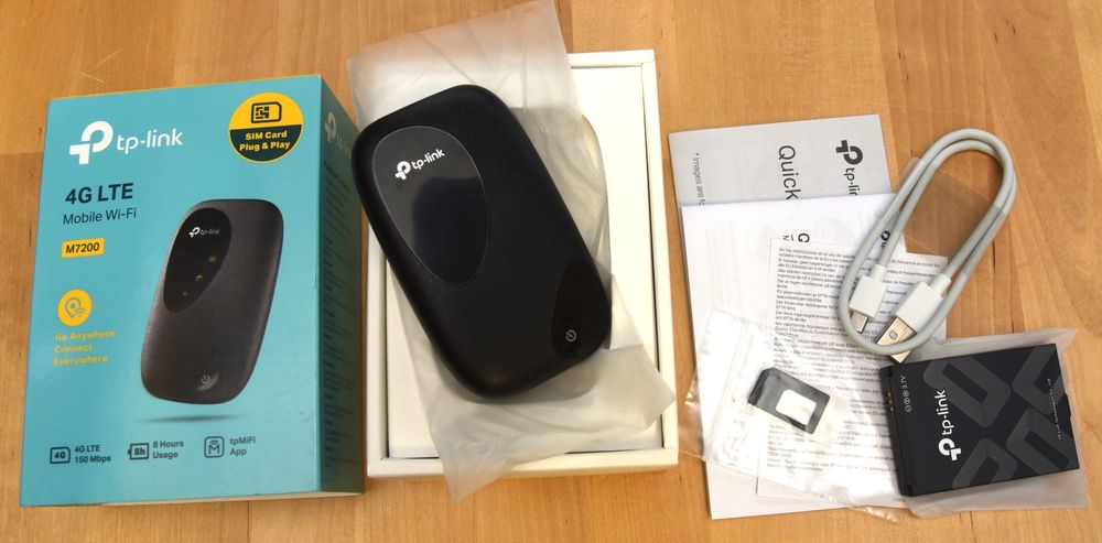 TP-Link - M7200 Mobiler 4G/LTE-WLAN-Router | Kaufen auf Ricardo