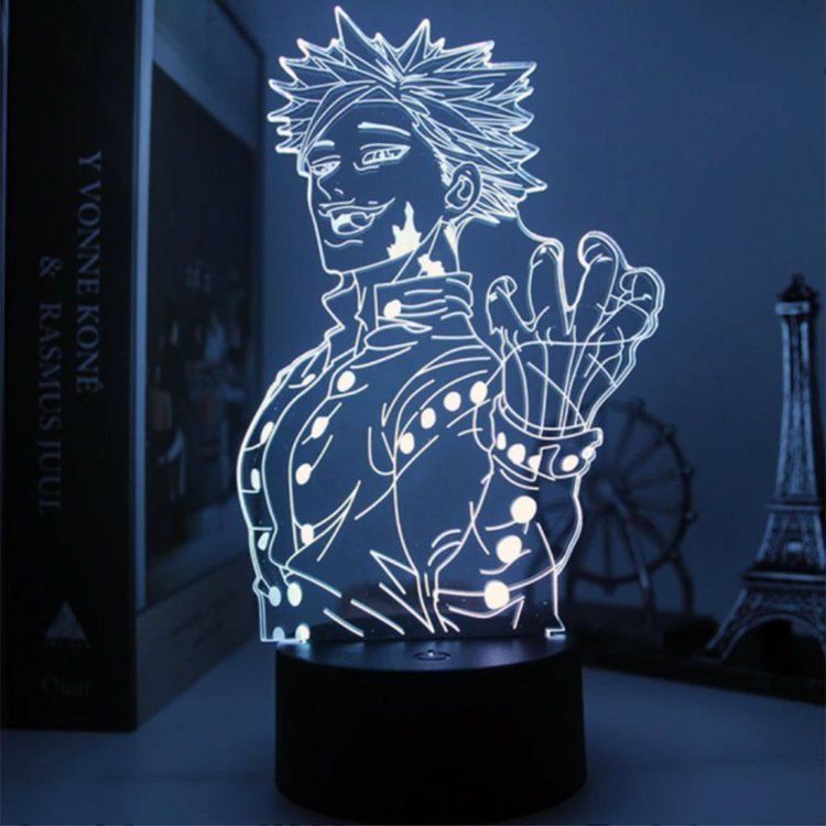 Anime 3D Led Lampe 16 Farben - Ban | Kaufen auf Ricardo