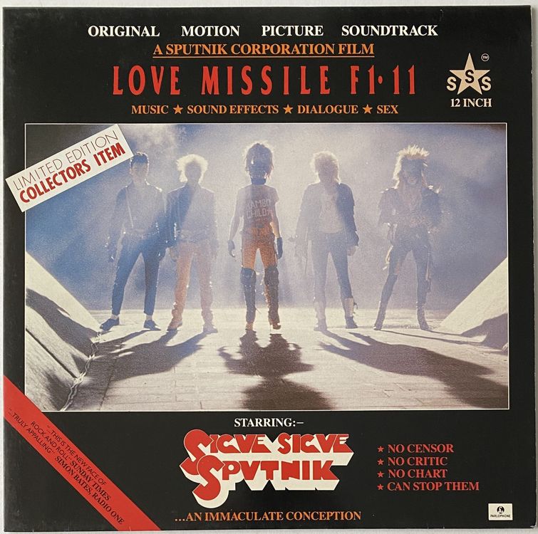 Sigue Sigue Sputnik, Love Missile F1-11 (Limited Edition !!! (Gebraucht ...
