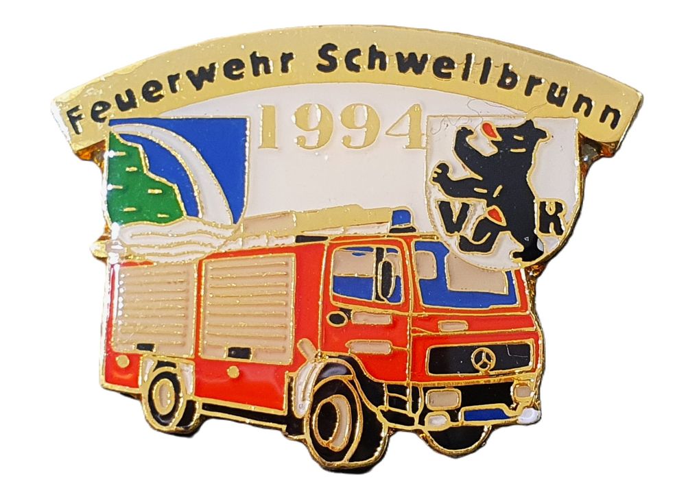 U433 Pin Feuerwehr Schwellbrunn 1994 Mercedes Feuerwehrauto (Gebraucht ...