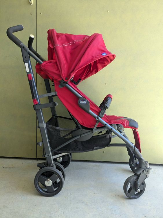 Chicco Liteway 3 Kinderwagen rot (Gebraucht) in Winterthur für CHF 60 – nur Abholung auf Ricardo ...