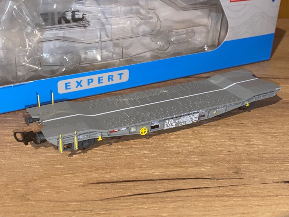 AEMA 101166-3 H0/DC Piko 96690 SBB Slmmnps Schwerlastwagen (Neu und ...