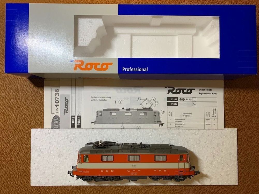 Roco H0-3L-D 69842 Re 4/4II 11141 SBB-SE (Neu und originalverpackt) in ...