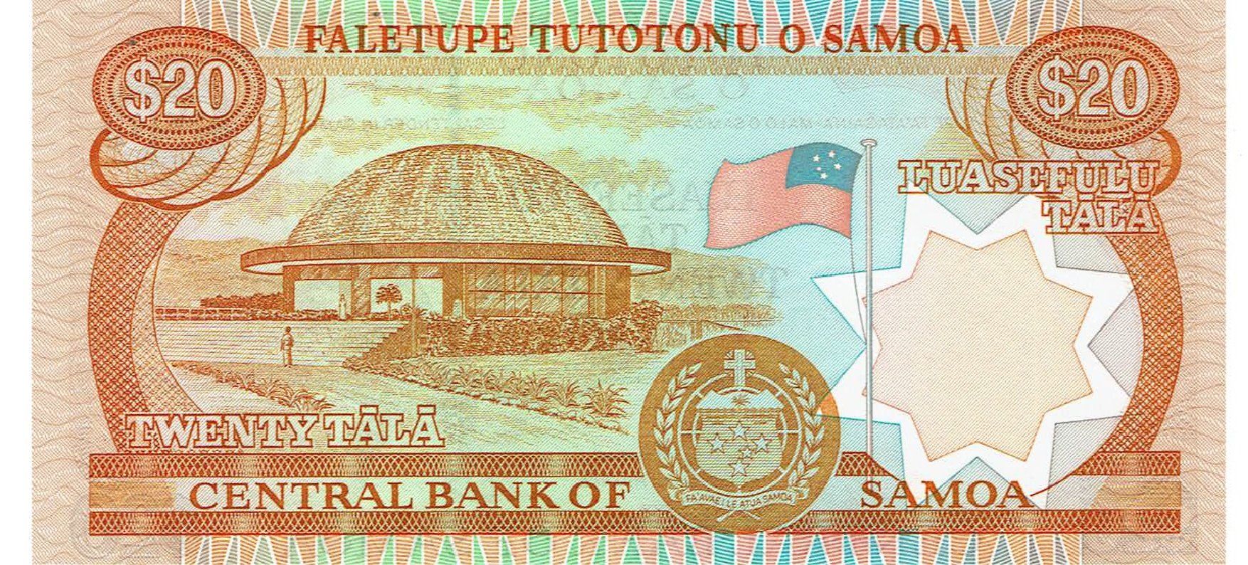 Western Samoa 20 Tala 2002 P-35a UNZ (Neu (gemäss Beschreibung)) in ...
