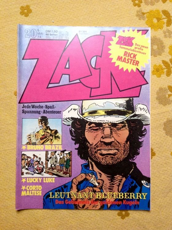 Zack Heft Nr 20 von 1974 (Gebraucht) in Endingen für CHF 2.5 – mit ...