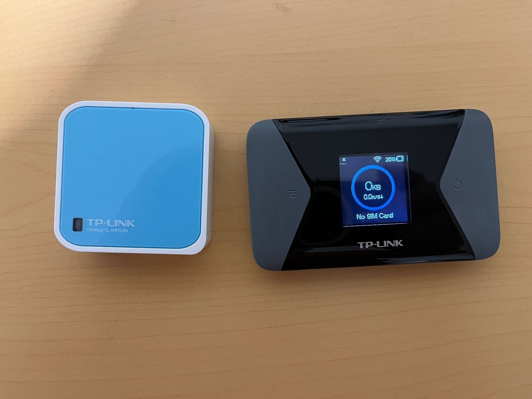 TP-Link TL-WR702N & M7300 Router, Ideal für unterwegs! (Gebraucht) in ...