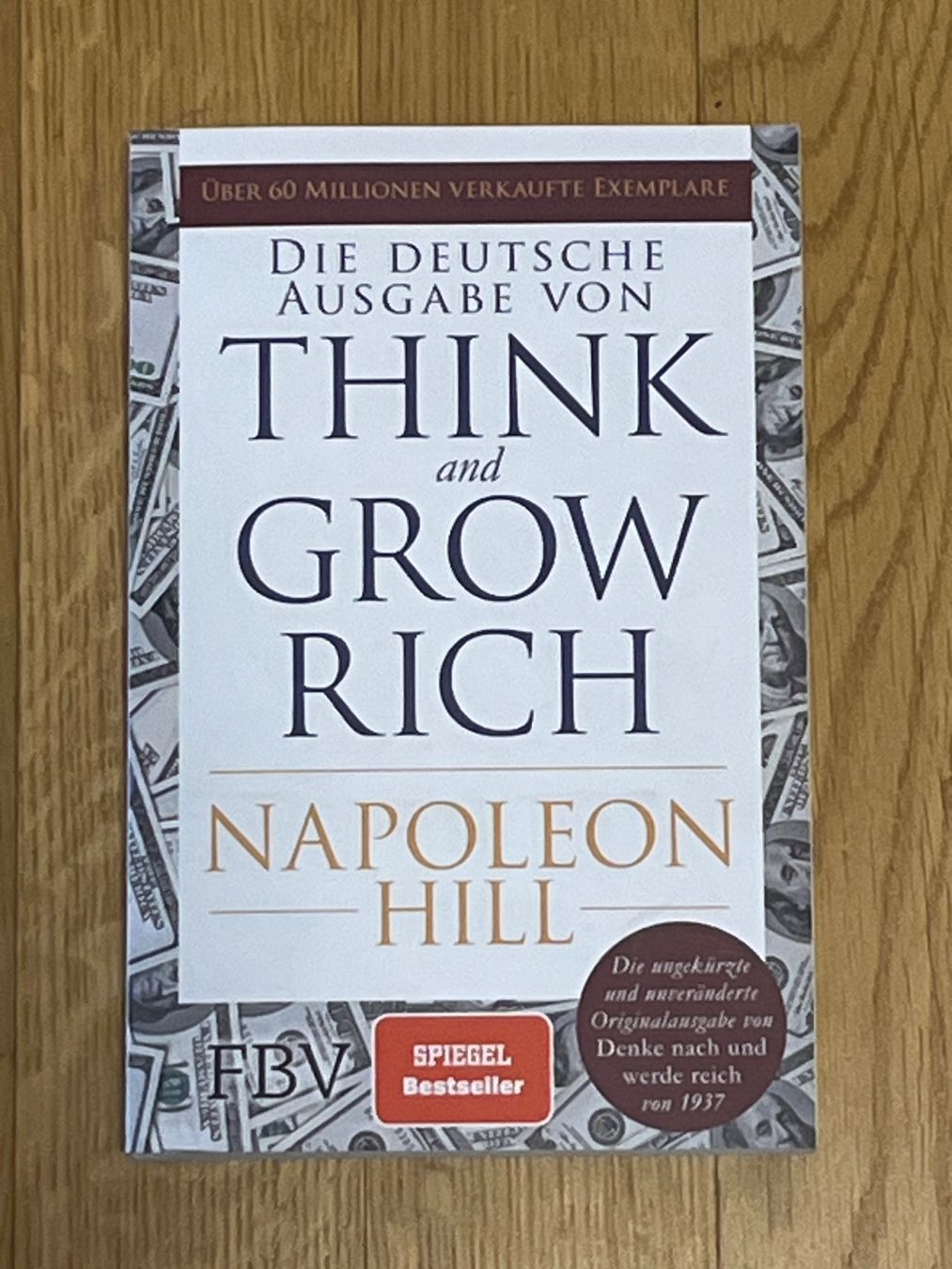 Think and Grow Rich - Napoleon Hill, Top Zustand! (Gebraucht) in ...