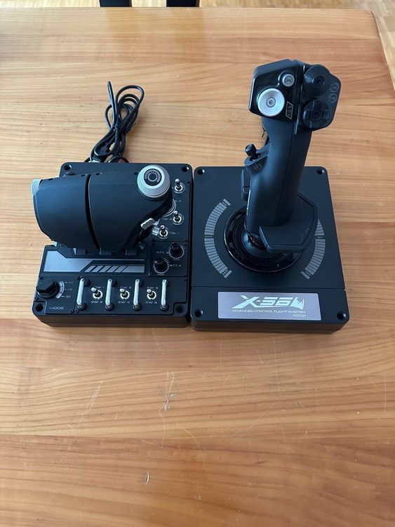 Logitech Pro Flight X-56 Rhino Hotas System (Gebraucht) in Affoltern am ...