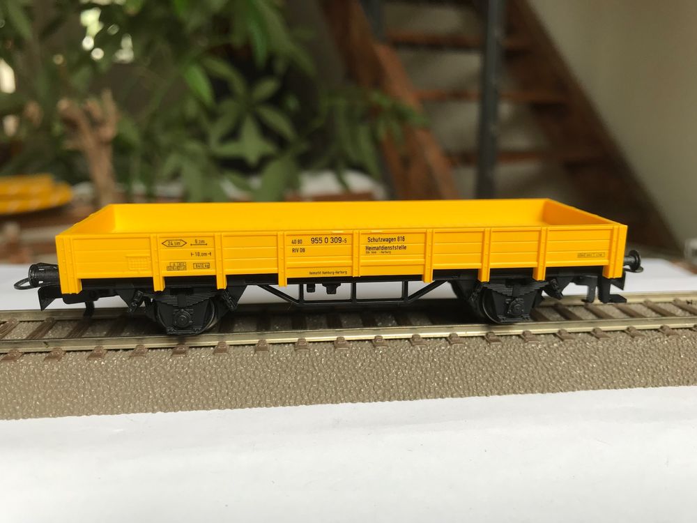 märklin 4471, niederbordwagen gelb | Kaufen auf Ricardo