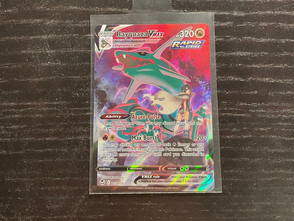 Rayquaza Vmax Altart EN | Kaufen auf Ricardo