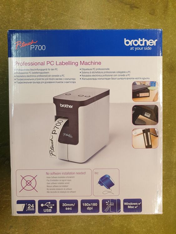 Brother P-touch P700 (Neu und originalverpackt) in Gachnang für CHF 20 ...