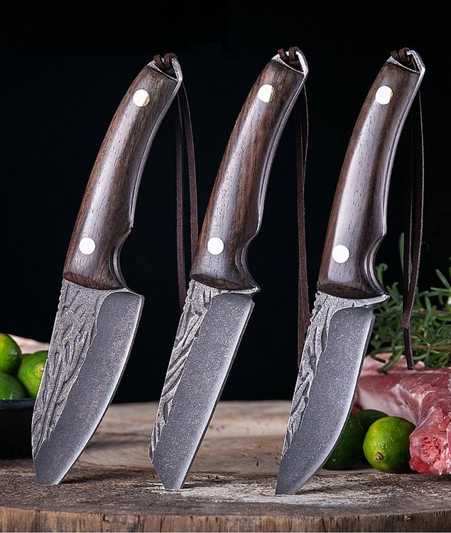 Aktion ab 1.- cooles Outdoor Kitchen Messer-SET | Kaufen auf Ricardo