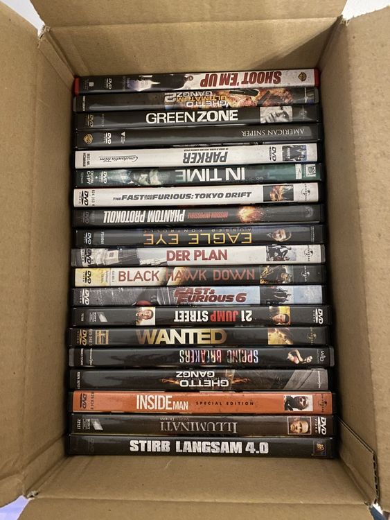 19 Action DVD‘s (Gebraucht) in Oberriet SG für CHF 9 – mit Lieferung auf Ricardo kaufen