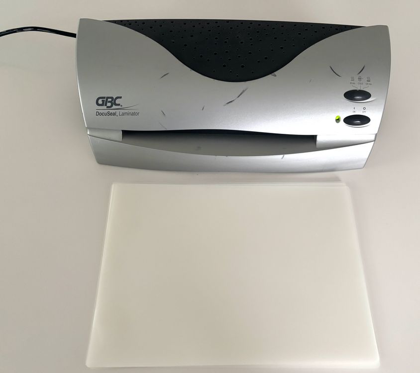 GBC DocuSeal Laminator inkl. 20 Laminiertaschen (Gebraucht) in ...