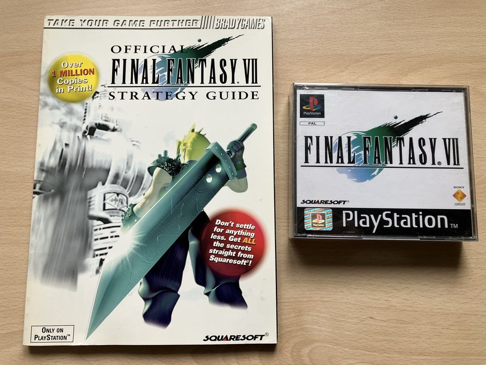 Final Fantasy VII (PS1) PAL-FR + Guide (D'occasion) à Lausanne pour CHF ...