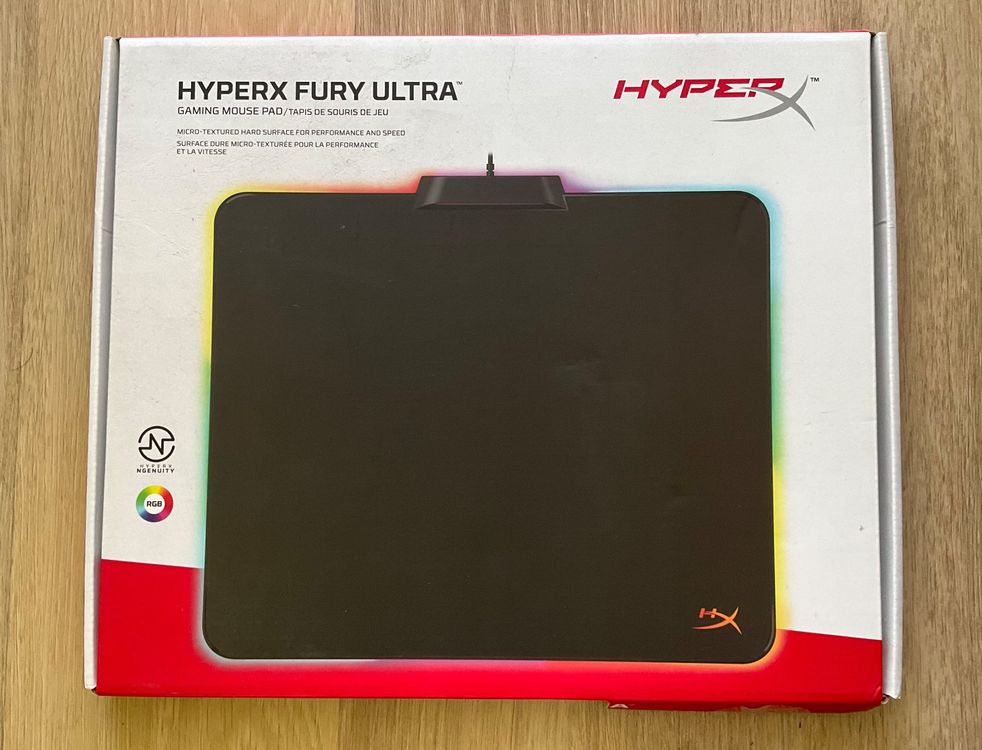 HyperX Fury Ultra RGB Gaming Mausmatte / Mousepad (Gebraucht) in Bex für CHF 29 – mit Lieferung ...