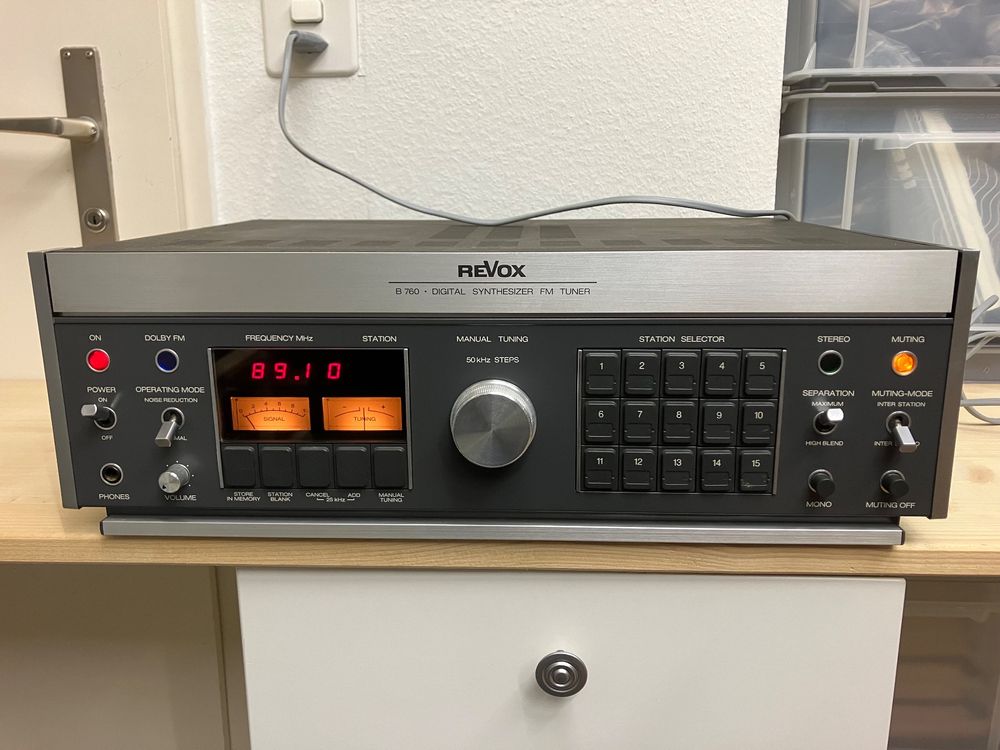 Revox b760 dolby Tuner (Gebraucht) in Zunzgen für CHF 299 – mit Lieferung auf Ricardo kaufen