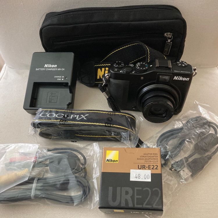 Nikon Coolpix P7000 + UR-E22 Adapter, 10MP, 7-fach opt. Zoom (Gebraucht) in Wangs für CHF 50 ...