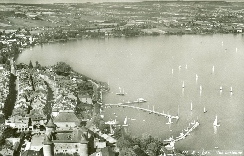 Morges - Vue aérienne | Acheter sur Ricardo