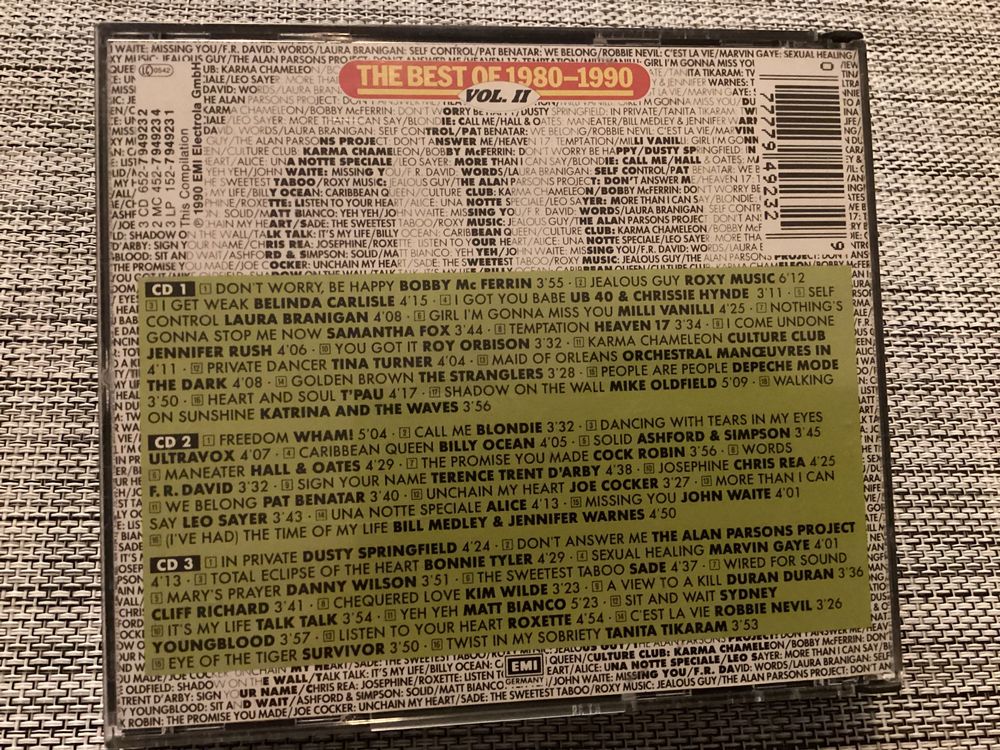 The Best Of 1980 - 1990 Vol. II (3CD-Box) (Gebraucht) in Reinach AG für ...
