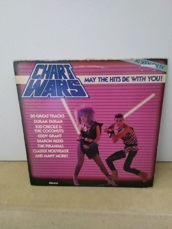 Chart Wars/ Duran Duran/Japan Bauhaus/Wham/Eddy Grant LP (Gebraucht) in Hinwil für CHF 5 – mit ...