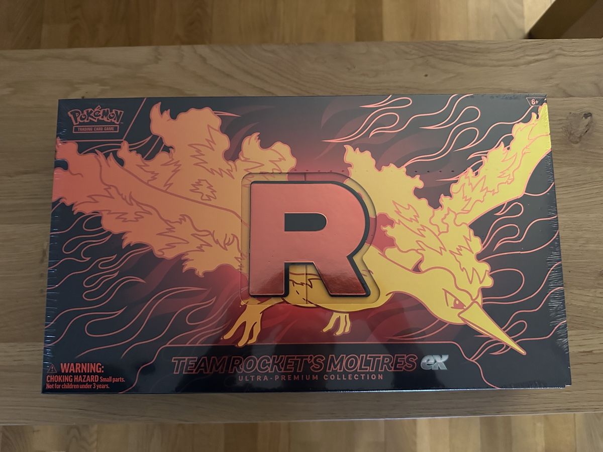 Pokemon Team Rocket's Moltres Premium Collection (Neu und ...