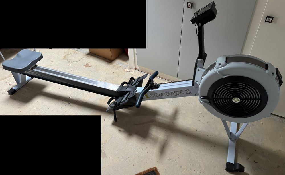 Rudergerät concept2 Model D, PM3 Monitor, guter Zustand (Gebraucht) in ...