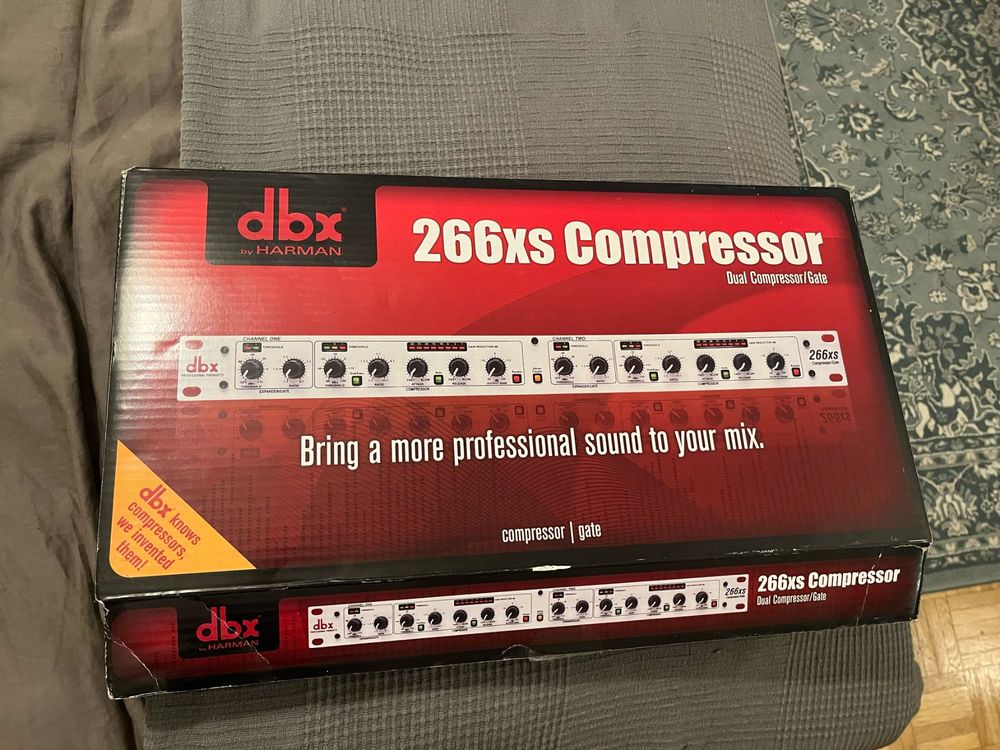 dbx 266 XS Stereo Compressor-Gate (Originalverpackt) (Neu und ...