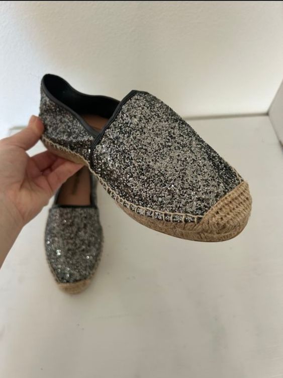 🖤 NEU! Buffalo Glitter-Espadrilles, Gr. 38 (Neu (gemäss Beschreibung)) in Zuchwil für CHF 15 ...
