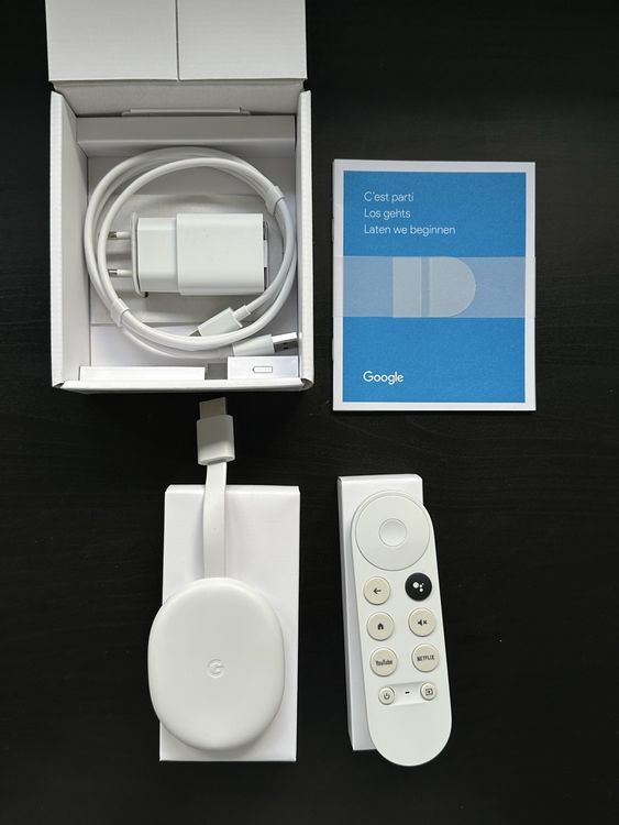 Google Chromecast mit Google TV HD OVP (Gebraucht) in Nidau für CHF 29 ...