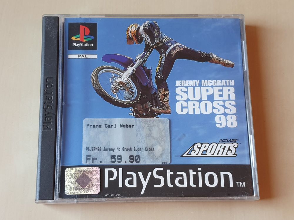 Jeremy McGrath Super Cross 98 (Gebraucht) in Stansstad für CHF 12.9 ...