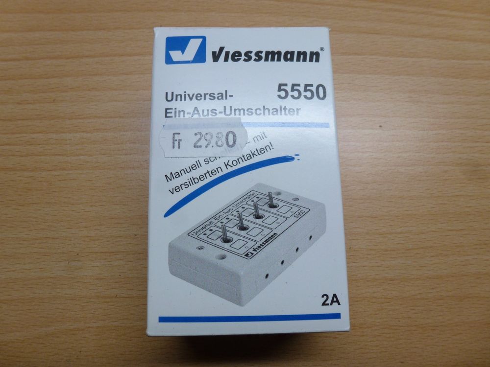 Viessmann 5550 Universal-Ein-Aus-Umschalter (Neu und originalverpackt ...