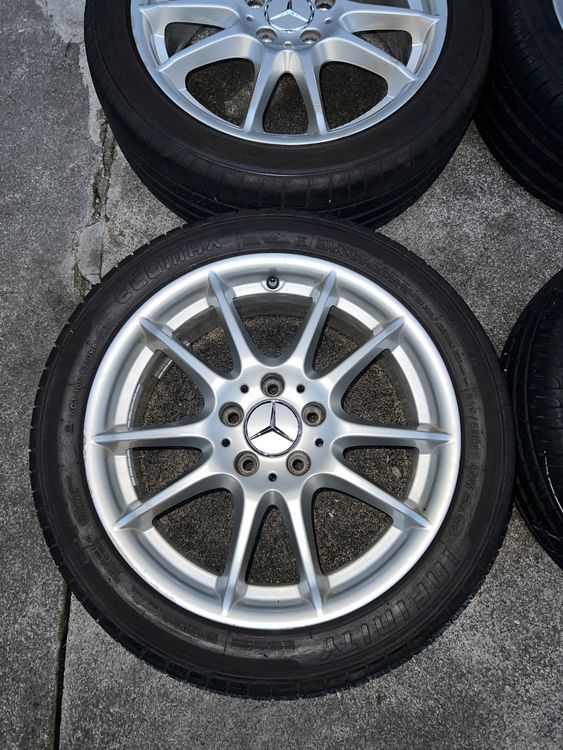 Mercedes Benz A B W169, W245 Original Alufelgen Sommerräder (Gebraucht ...