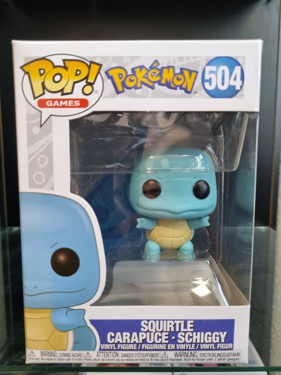 Funk Pop Pokémon #504 - Squirtle • Schiggy | Kaufen auf Ricardo