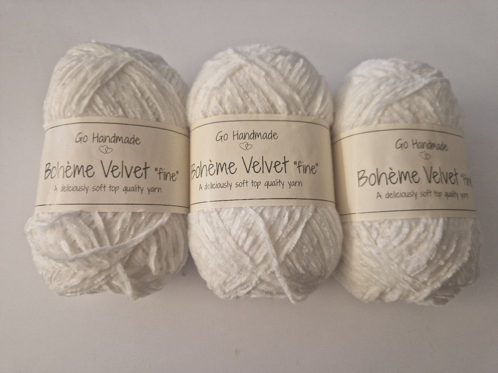 Bohème Velvet fine weiss | Kaufen auf Ricardo