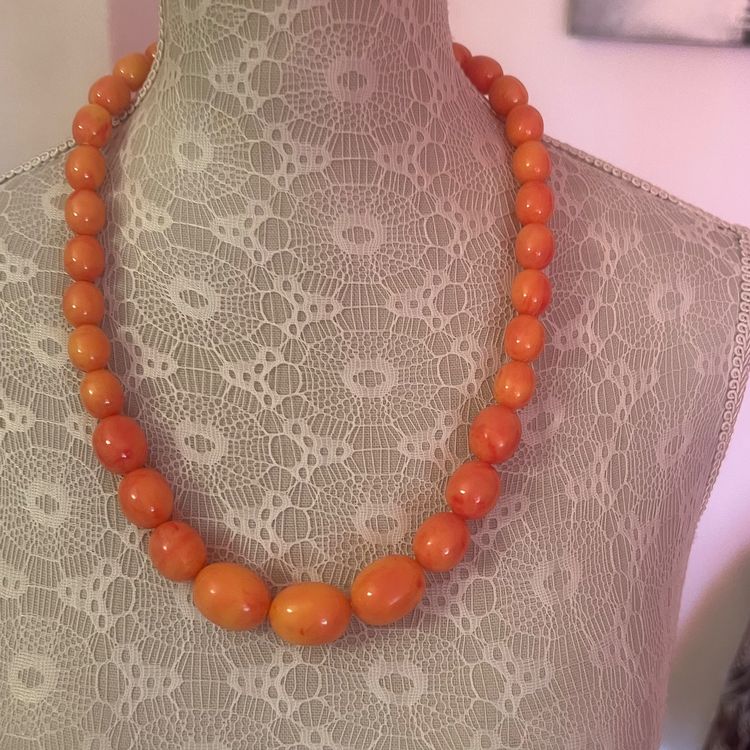 Art Deco Kette helles Rosa (Gebraucht) in St. Gallen für CHF 29 – mit ...