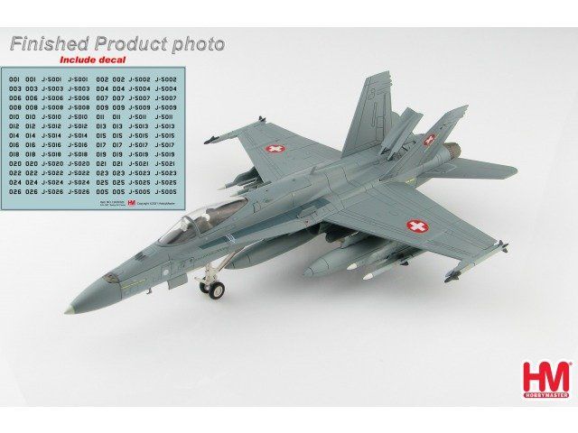 F/A-18C Hornet Swiss Air Force J-5001-26 Metallmodell 1/72 | Kaufen auf Ricardo