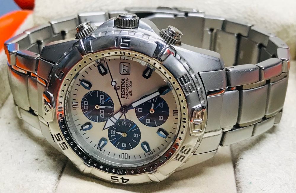 FESTINA Chronograph Herrenuhr ( Quartz / 43 mm ) (Gebraucht) in ...