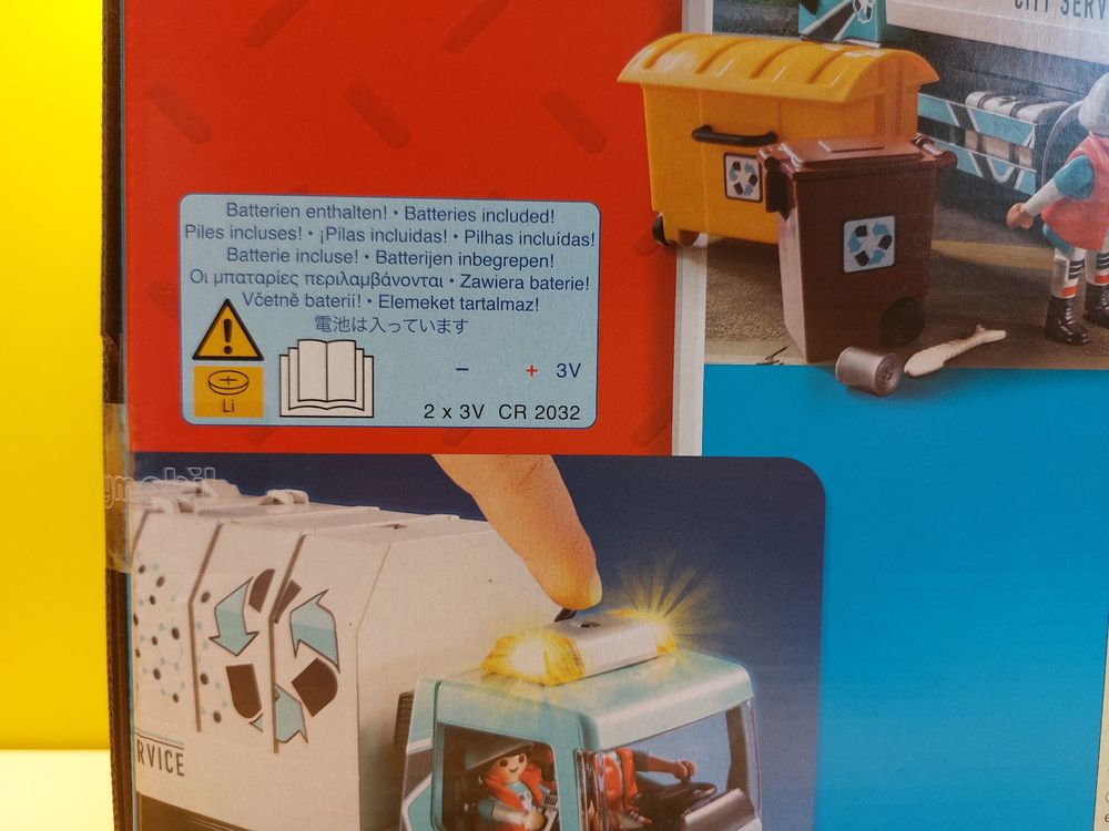 PLAYMOBIL Müllfahrzeug mit Blinklicht 70885 NEU | Kaufen auf Ricardo