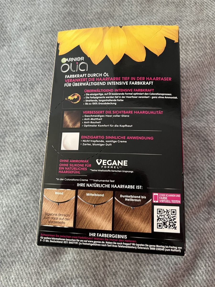 Garnier Olia Honigblond 8.31, neue Haarfarbe für Sie! (Neu und ...